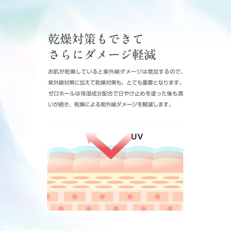 日やけ止めクリーム 25g | ZERO HOLE（ゼロホール）